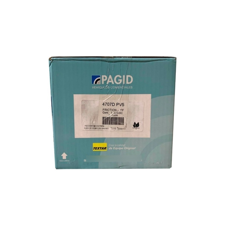 JUEGO DE BALATA 4709 Pv5 PAGID - Renort